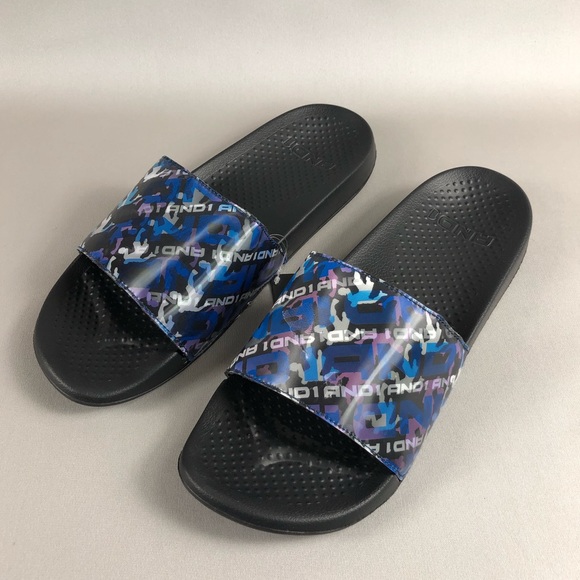 And1 | Shoes | And Mens Crossover Lenticular Sport Slide Sandals Size ...